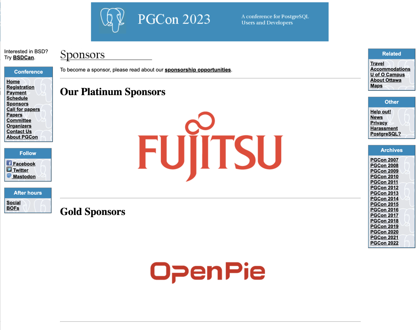 加拿大见！拓数派受邀参加第17届postgresql国际开发者大会（pgcon 2023） Pieclouddb Database 